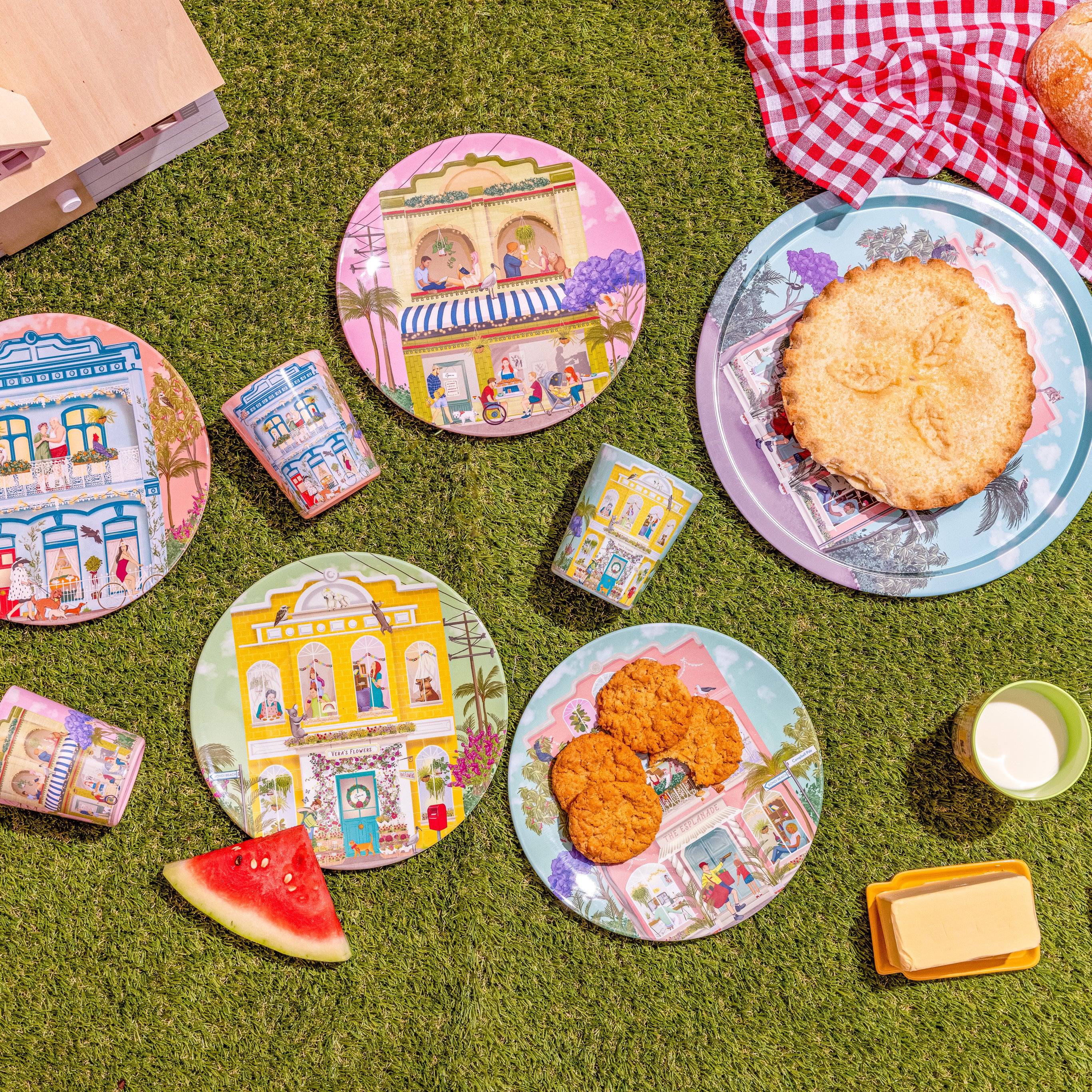 Melamine Picnicware Australia — Plates, Bowls & Cups – La La Land