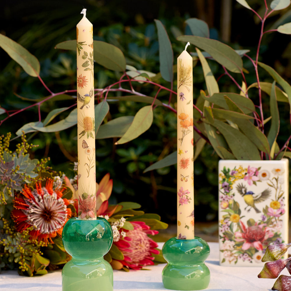 Taper Candle Set Botanical Blooms – La La Land