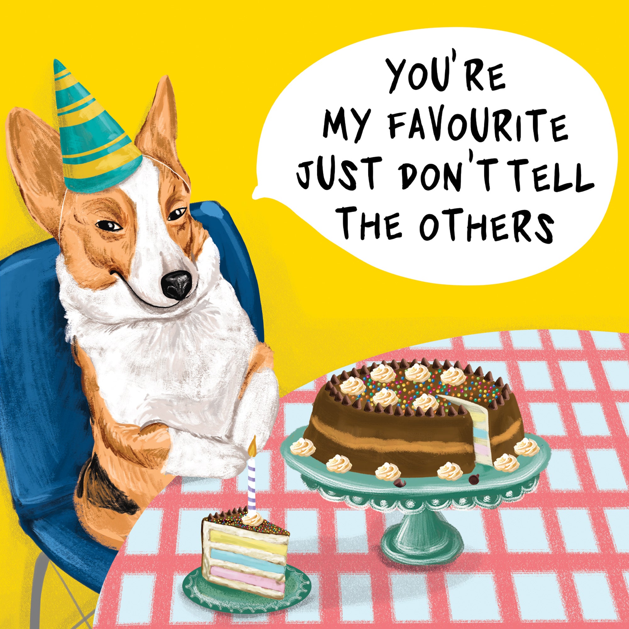 Greeting Card Don't Tell The Others – La La Land